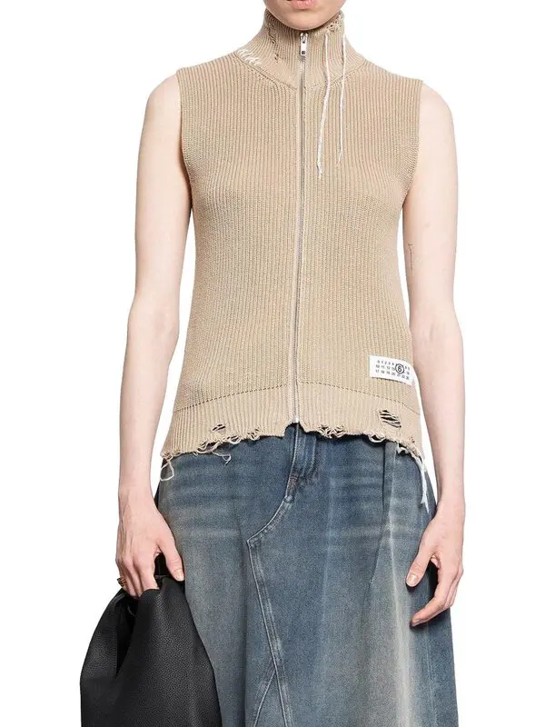 MAISON MARGIELA Gilet - Beige