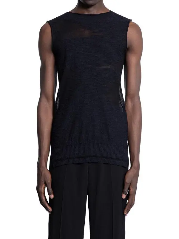 HALOS Eva Sleeveless Vest - Black