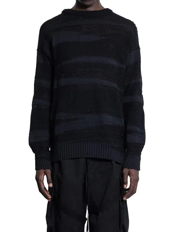 HALOS Multiyarn Knitwear - Black