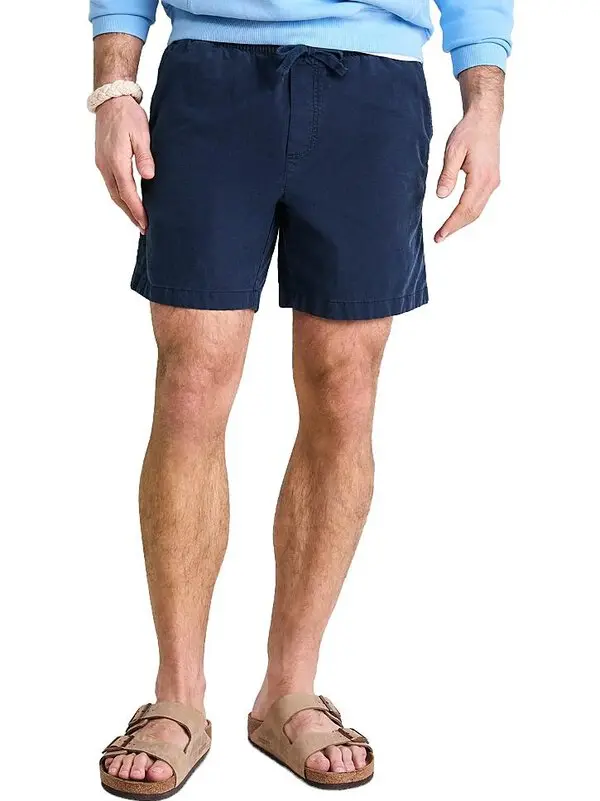 Vineyard Vines 7" Surfside Pull On Shorts - Blue Blazer