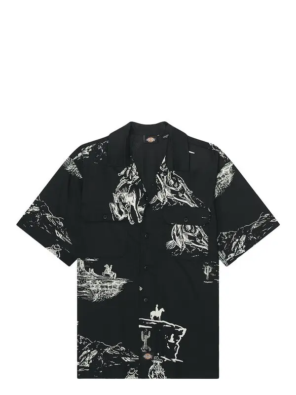 Dickies Savage Work Short Sleeve Shirt - Black