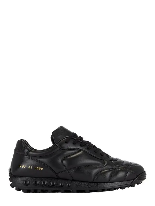COMMON PROJECTS Soccer Sneakers - Total Black