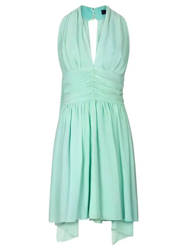 Liu Jo Draped Mini Dress - Green
