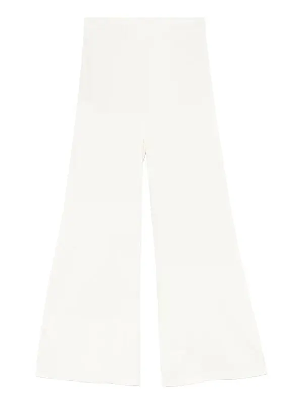MERCI Crepe Palazzo Pants - White