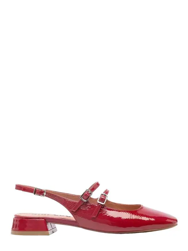 BIBI LOU 25mm Hina Slingback Pumps - Red