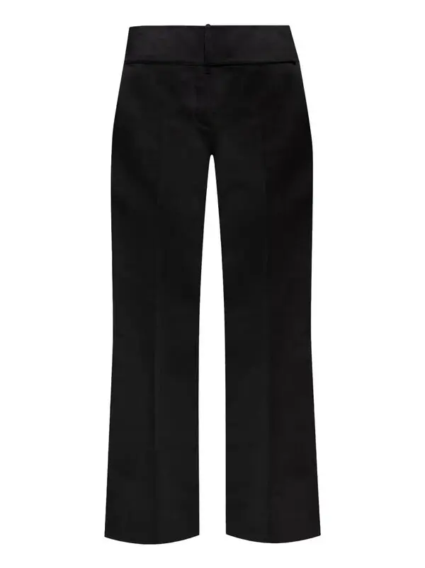 COURREGES Straight-leg Trousers - Black