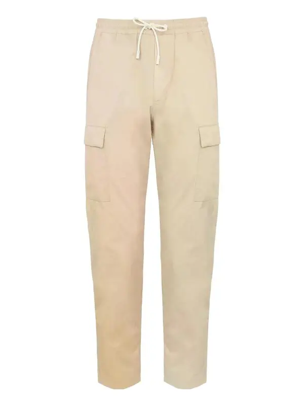 YVES SALOMON Cargo Pocket Trousers - Neutrals