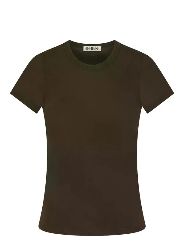 Eterne Crewneck T-shirt - Brown