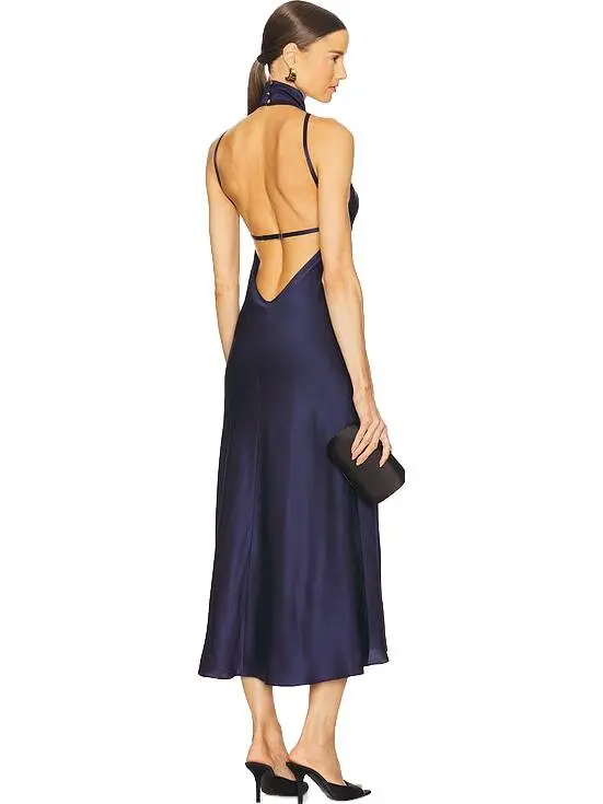 Amanda Uprichard Dupont Dress - Navy