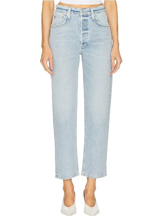 Citizens Of Humanity Delfina Straight Jeans - Blue