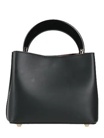 MY BEST BAG FIRENZE Leather Handbag With Detachable Shoulder Strap - Black