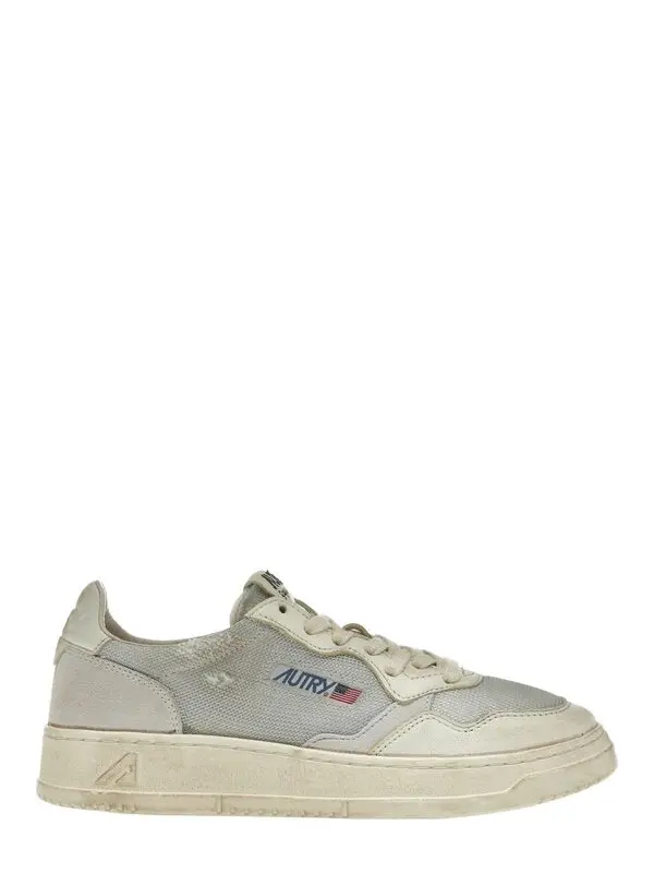 AUTRY Medalist Low Super Vintage Sneakers - Grey/white