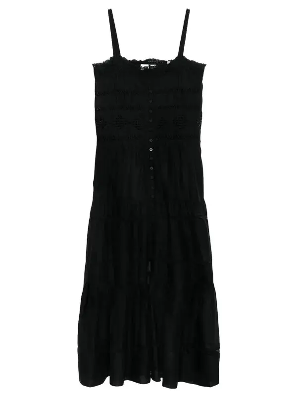 MARANT ETOILE Divine Midi Dress - 01bk