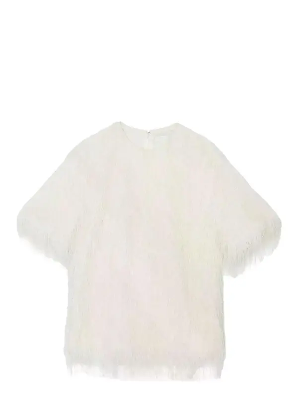 3.1 Phillip Lim Fringed Blouse - White