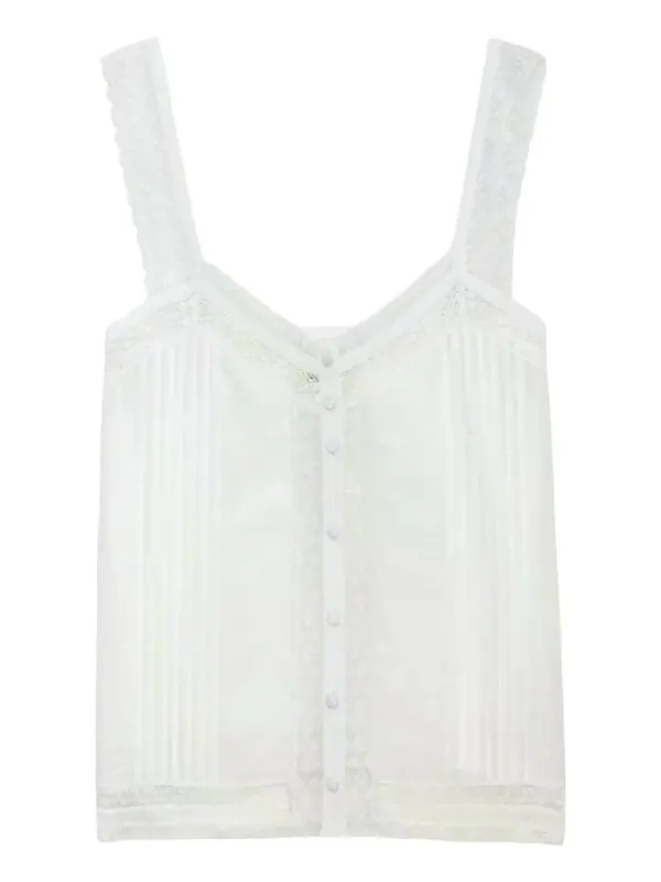 Zadig&Voltaire Celite Tank - White