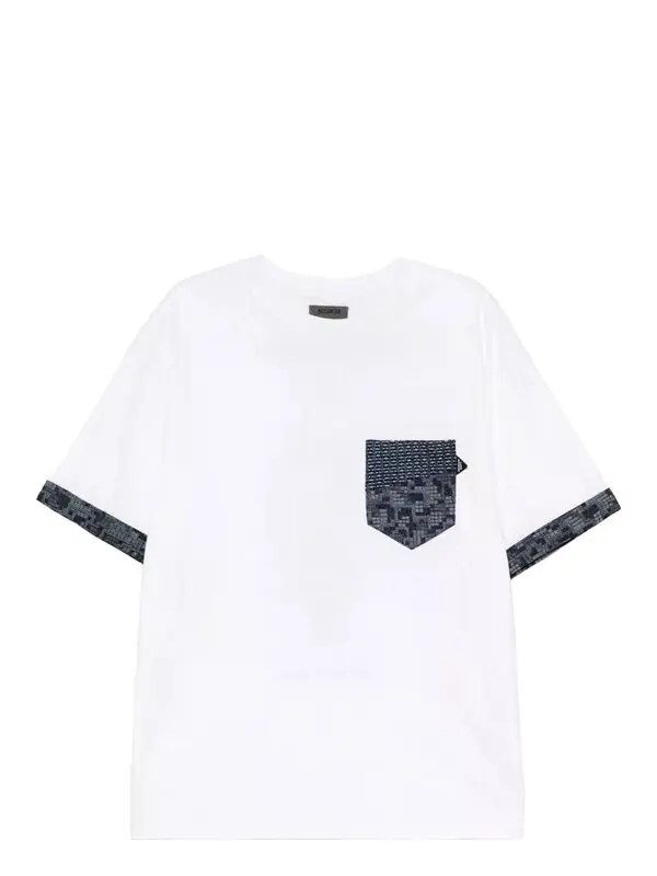 MUSIUM DIV. Embroidered T-shirt - White
