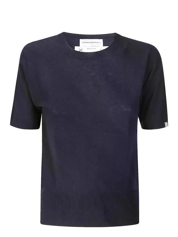 EXTREME CASHMERE X Knitted T-shirt - Blue