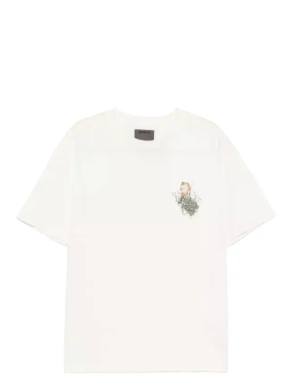 MUSIUM DIV. Graphic-print T-shirt - Neutrals