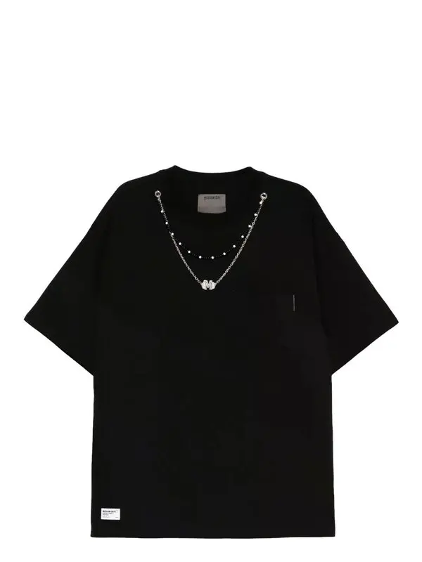 MUSIUM DIV. Cotton T-shirt - Black