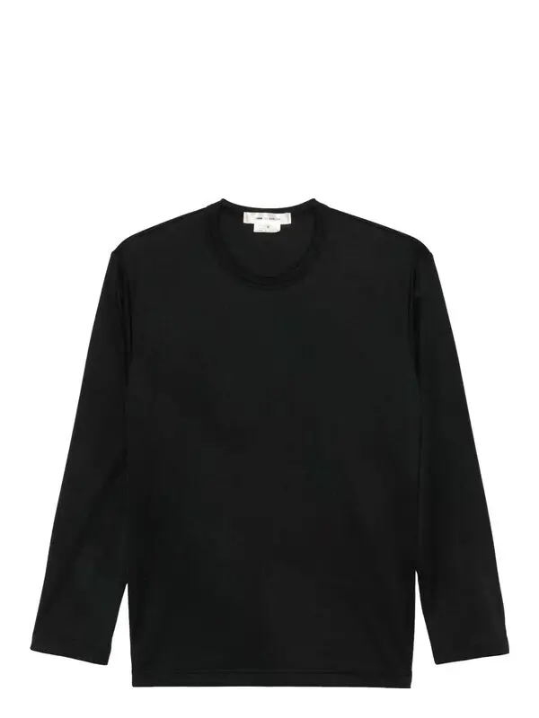 Comme Des Garçons Logo-print T-shirt - Black