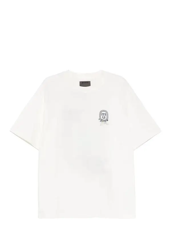 MUSIUM DIV. Graphic-print T-shirt - Neutrals