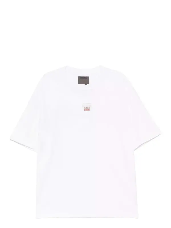 MUSIUM DIV. Logo-embroidered T-shirt - White