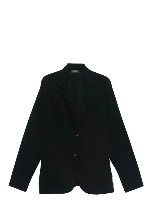 ZANONE Cotton Blazer - Blue