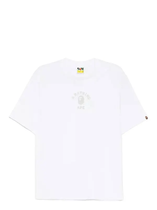 A BATHING APE College T-shirt - White