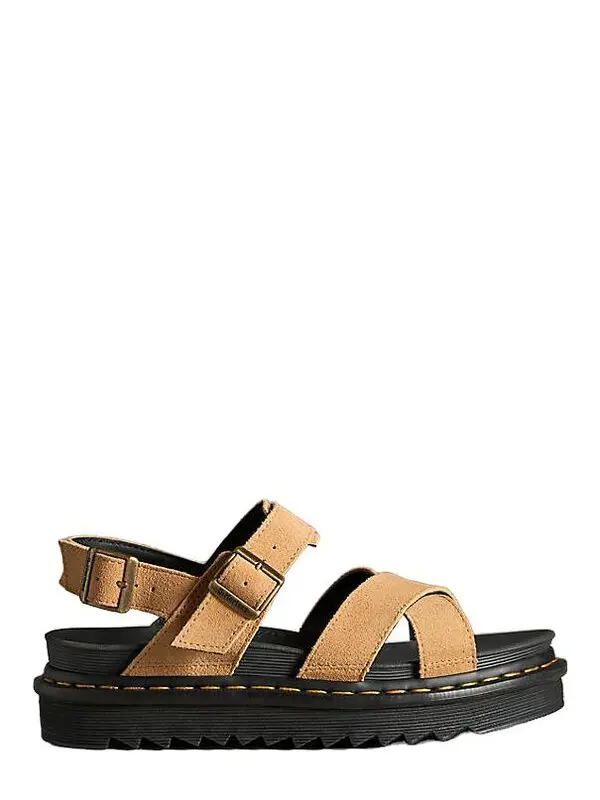 Dr. Martens Voss Ii Leather-strap Sandals - Tan