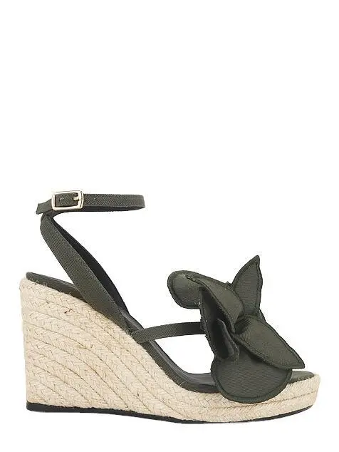 CastaÑer Bris Wedge Espadrilles - Verde