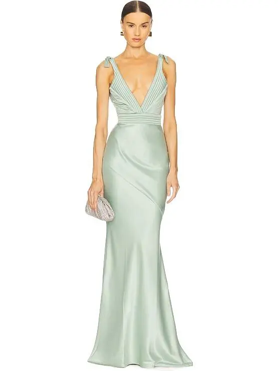 ZHIVAGO Beloved Gown - Sage
