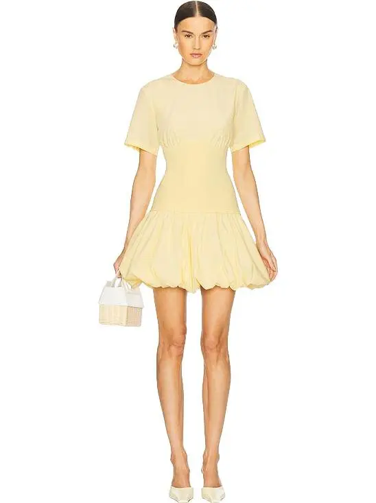 Simkhai Libbie Mini Dress - Buttercream