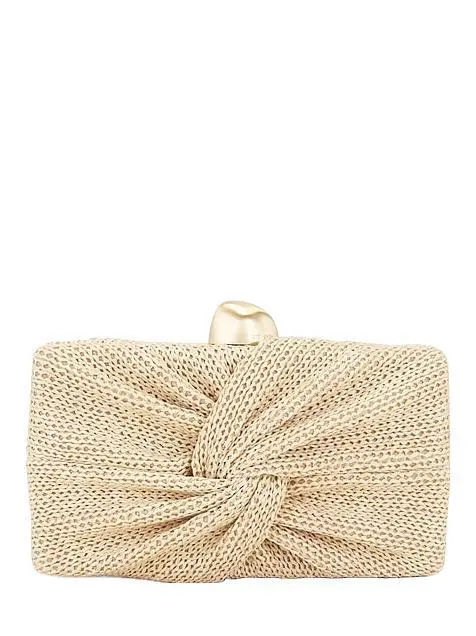 Cult Gaia Lisse Clutch - Natural