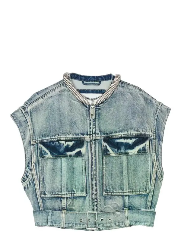 3.1 Phillip Lim Denim Vest - Blue