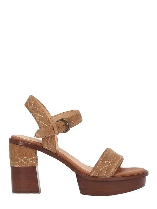 THE FRYE COMPANY Pipa Woodstock Sandals - Natural