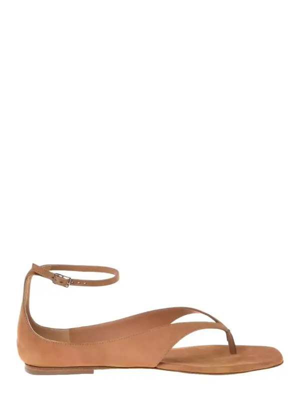 Philosophy Di Lorenzo Serafini Suede Sandals - Brown