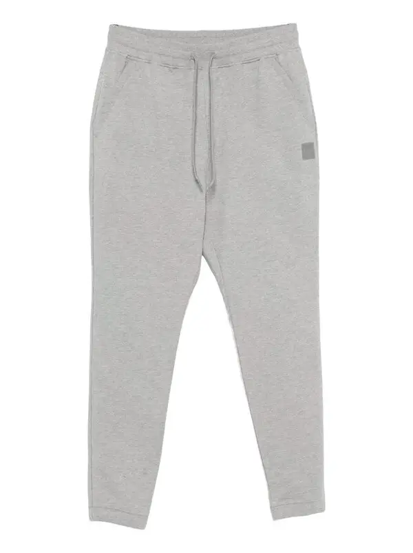 C.P. COMPANY Fleece Logo Sweatpants - Grey