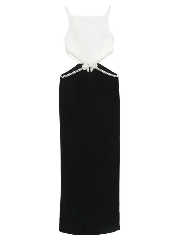 SELF-PORTRAIT Cut-out Gown - White