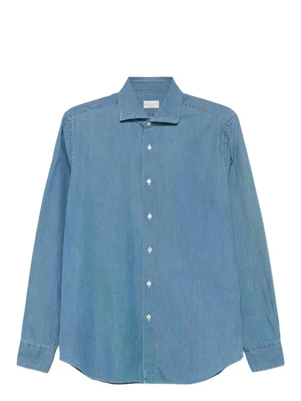 XACUS Cotton Shirt - Blue