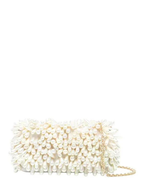 Cult Gaia Perla Shoulder Bag - White