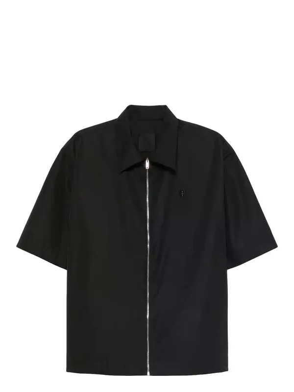 Givenchy 4g-appliqué Shirt - Black