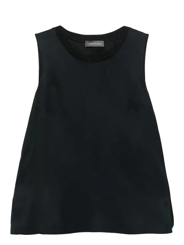Lorena Antoniazzi Sleeveless Blouse - Blue