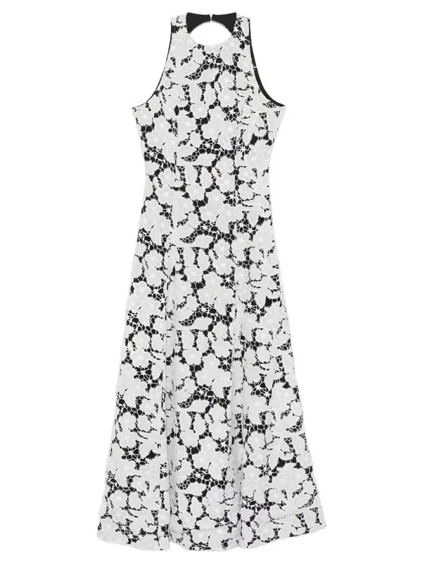 ROTATE BY BIRGER CHRISTENSEN Broderie-anglaise A-line Midi Dress - White