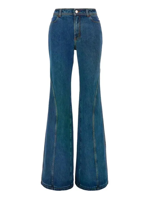 DEL CORE Flared Jeans - Blue