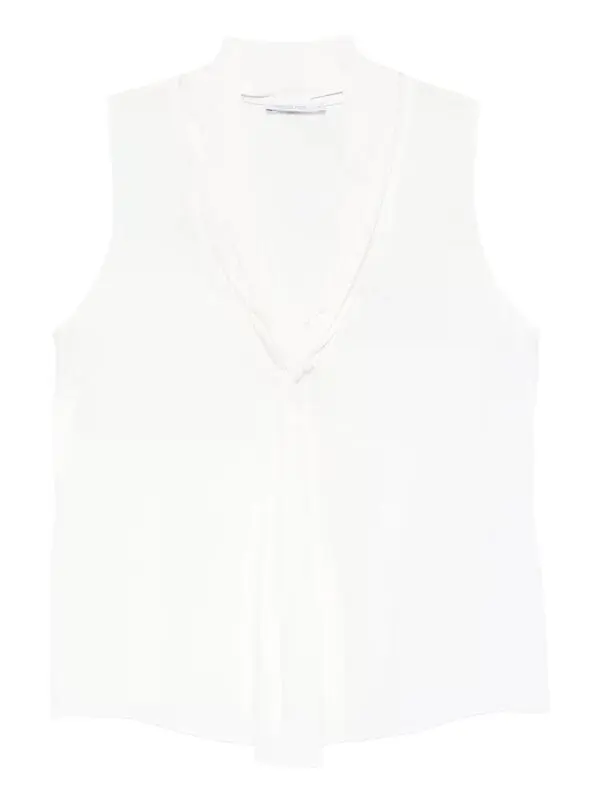 Patrizia Pepe Sleeveless Top - White