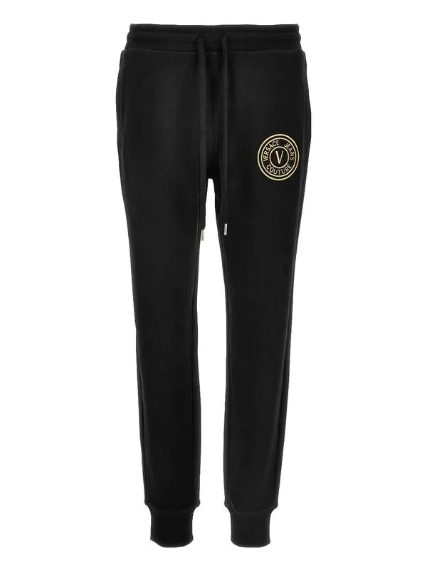 Versace V-emblem Track Pants - Black