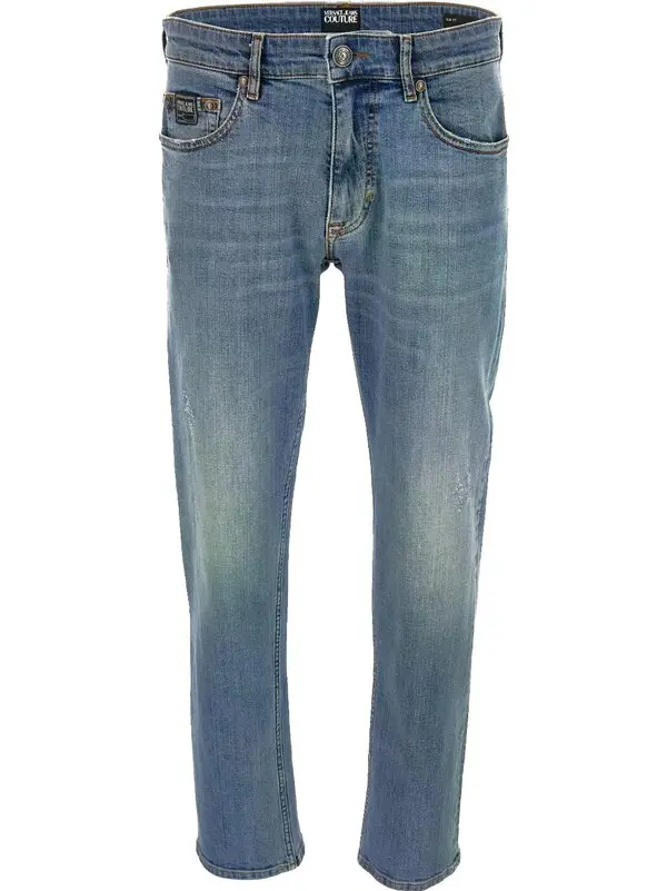 Versace Slim-cut Jeans - Blue