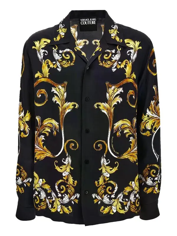 Versace Printed Shirt - Black