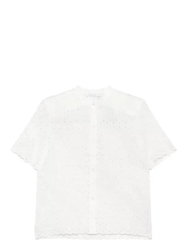 Patrizia Pepe Embroidered Shirt - White