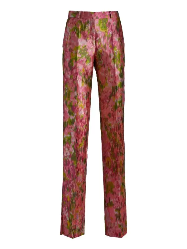 DEL CORE Printed Trousers - Pink